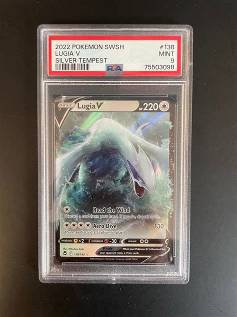 Pokémon 1 Graded card pokemon Lugia PSA 9 Catawiki