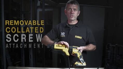 Dcf620 Xr Brushless Collated Screw Driver From Dewalt Mydiy Ie Youtube