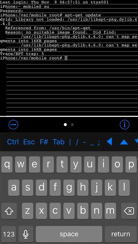 Help Cydia Wont Refresh In App Or Terminal Rjailbreak