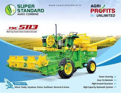 Super Standard Tsc 5113 Tractor Combine At ₹ 1050000piece Tractor