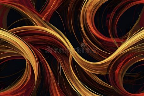 Abstract Lines Background With Dynamic Flow And Elegant Artistic Appeal Stock Illustration