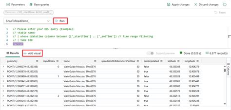 Tutorial Analyze Trip Data Using Snap To Roads In Microsoft Fabric