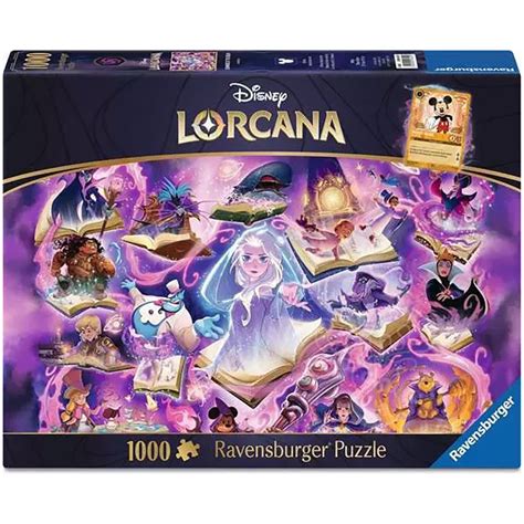 Ravensburger Lorcana Glimmers Of The Realm Amethyst Puzzle 1000pcs