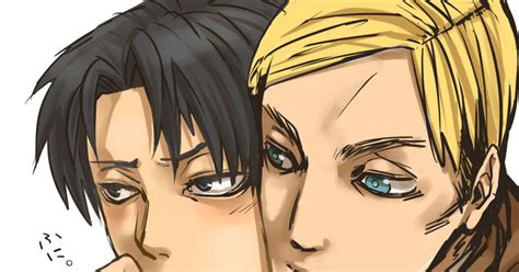 エルリ 腐】エルリログ Mouのマンガ リヴァイ エルヴィン 進撃の腐人 Pixiv