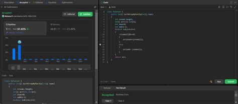 Day 22 Of 100 Of 100 Sort Array By Parity Mohana R Posted On The Topic Linkedin