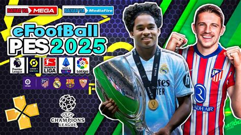 Sensacional Novo Efootball Pes 2024 Ppsspp Download Gráficos Realistas