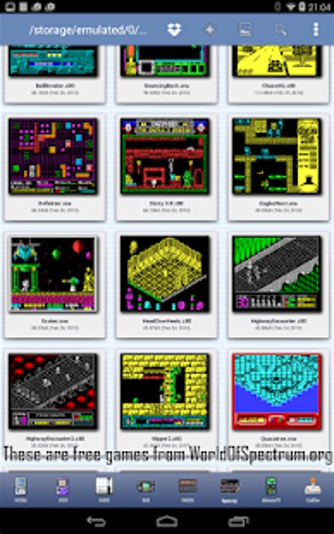 Speccy Free Sinclair Zx Spectrum Emulator Apk для Android — Скачать