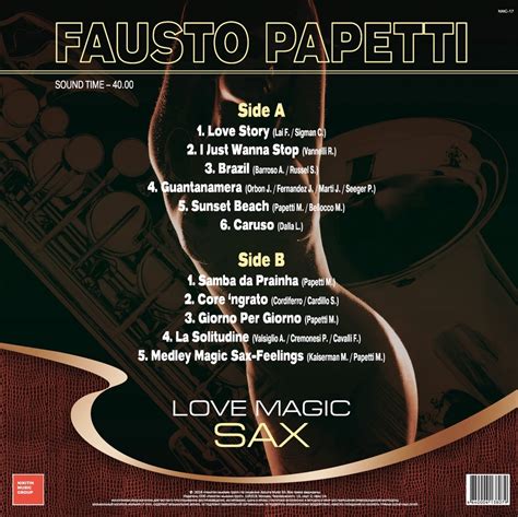 Винил: Papetti, Fausto - Love Magic Sax