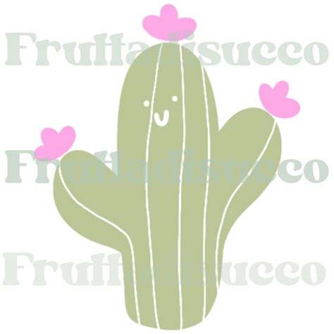Cute Cactus Svg Bundle Cactus Svg Files Cactus Png Variegated Cactus