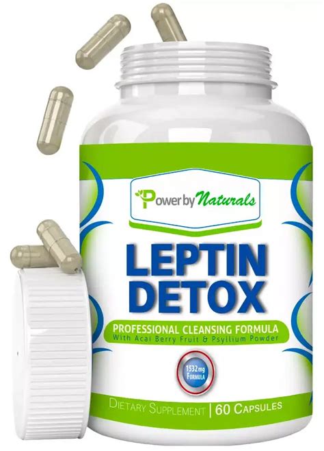 Wellvita Leptin Detox Natural Digestive Support Colon Cleanser