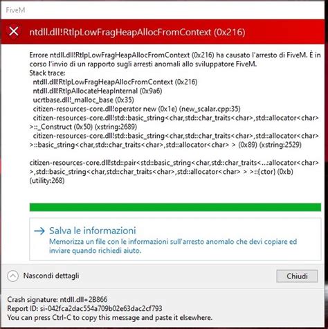Fivem Crash Fivem Client Support Cfx Re Community