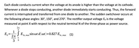 three phase half wave rectifier positive polarity