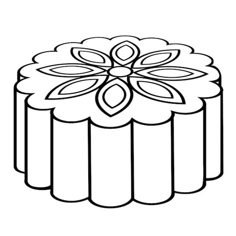 Premium Vector Moon Cake Vector