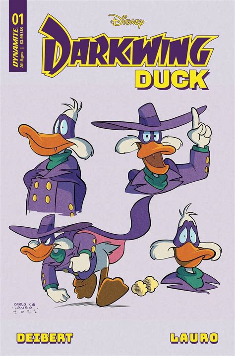 Darkwing Duck Vol 3 2023 1 Cvr P 100 Copy Incv Lauro Character
