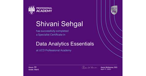 Shivani Sehgal On Linkedin Data Analytics Essentials • Shivani Sehgal