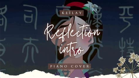 Reflection Mulan Disney Piano Intro Instrumental Mulan