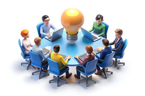 3d Candid Ai Enhanced Content Strategy Concept As A Candid Capture Of A Marketing Team