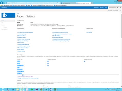 How To Remove Hide Out Of Box Oob Content Types From Library In