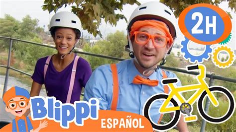 El Café De Bicicletas Con Blippi Y Meekah Aprende Con Blippi Videos