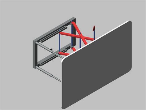 工作台高度调整机构solidworks 2012模型图纸下载 懒石网
