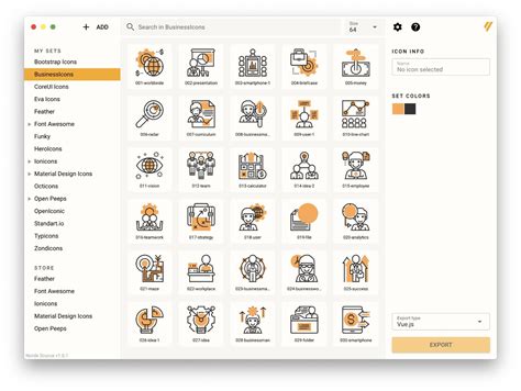 I Made An Svg Icon Manager Using Vuejs And Electron Quasar Rvuejs