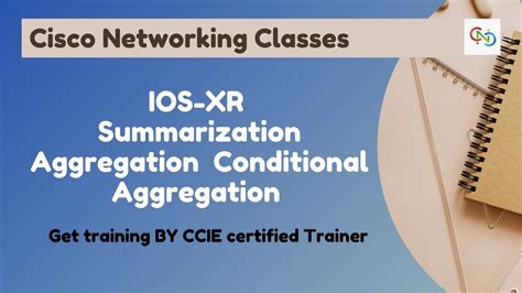 Ios Xr Summarization Aggregation Conditional Aggregation Core