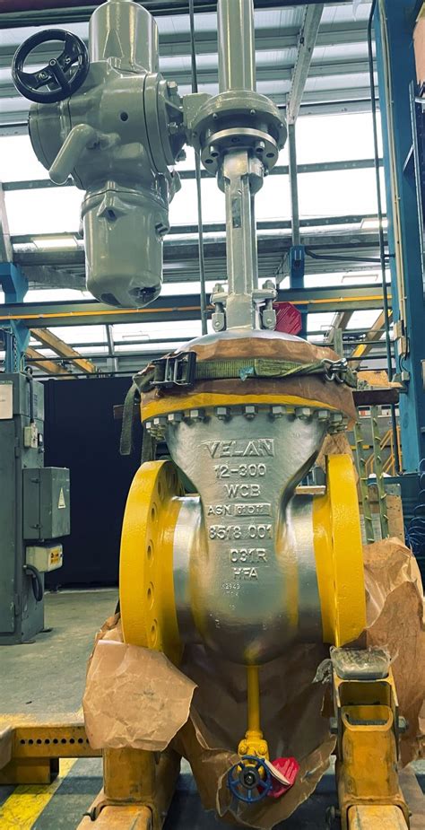 Blissmatic On Linkedin Rotork K Mass Iq35 Actuator With Velan Hf Gate