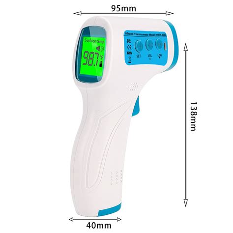 Lcd Digital Non Contact Ir Infrared Thermometer Fo Vicedeal