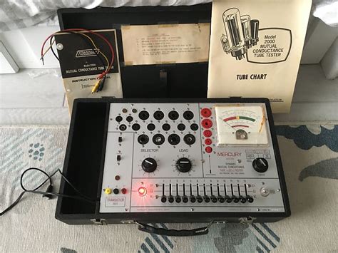 Mercury Usa 2000 Dynamic Gm Mutual Conductance Vacuum Tube Reverb