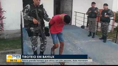 Bom Dia Paraíba Polícia prende homem que atirou em oito pessoas e