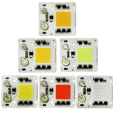 Cob Rgb 50w Led Module 70ra Ac 230v With White Red Blue Green Amber