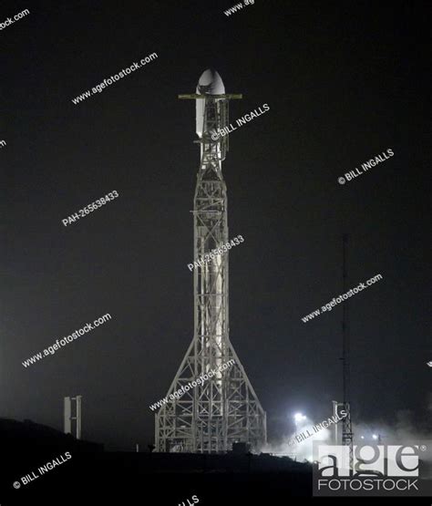 The Spacex Falcon 9 Rocket With The Double Asteroid Redirection Test