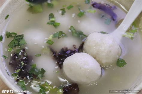 鱼丸摄影图传统美食餐饮美食摄影图库昵图网