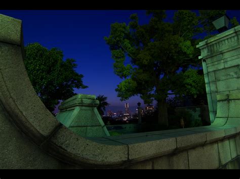 みなとみらいの横顔の夜景壁紙写真かずねこ