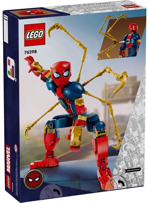 Lego Marvel 76298 Pas Cher Figurine Diron Spider Man à Construire