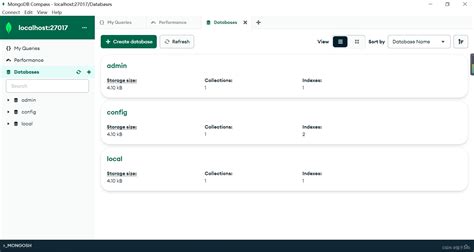 Mongodb安装出现的问题以及mongodb Compass Connect Econnrefused 1270012