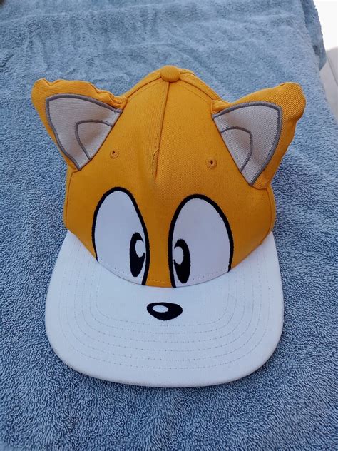 Sonic The Hedgehog Tails Ball Cap Snapback One Size Gem