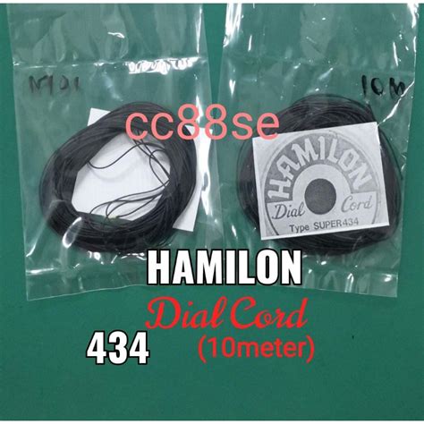 Dial Cord Type Super 434 Hamilon Made In Japan 10 Meter Shopee Malaysia