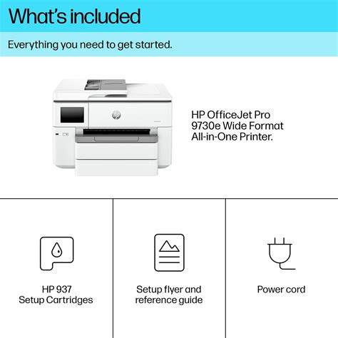 Hp Officejet Pro 9730e A3 Colour Multifunction Inkjet Printer With Hp