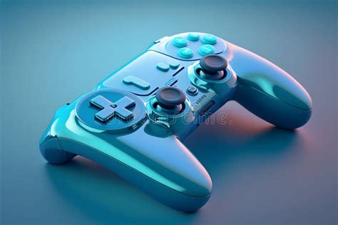 console gaming controller with many buttons and glossy shiny body