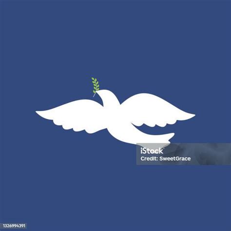 비둘기는 순수함 거룩함 평화의 상징입니다 올리브 가지는 복지와 하나님의 충실함 순종에 대한 보상의 상징입니다 기독교에 대한 스톡