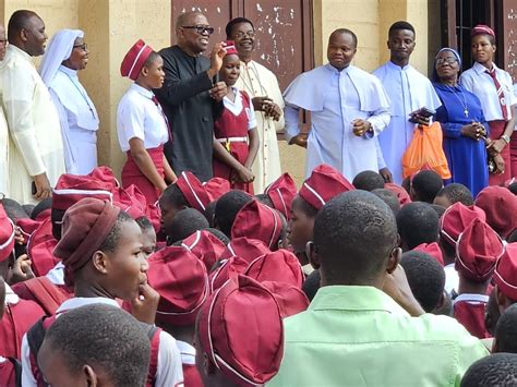 Obi Visits St John Of God Sec School And Regina Caeli School Of