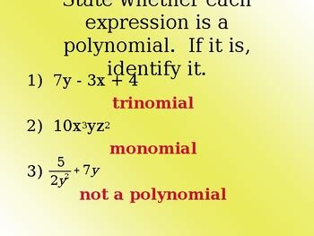Degree And Order Of Polynomials PPT Editable Resource By Educators Materials