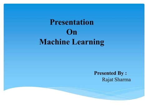 Machinelearningppt 190502133941pptx Artificial Intelligence Technology And Computing