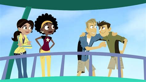 Wild Kratts Aviva And Martin Kiss