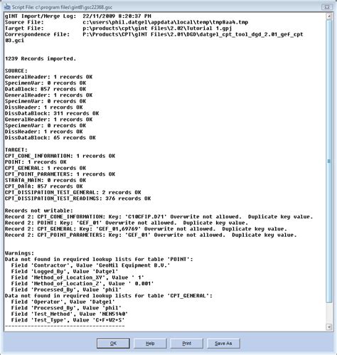 Quick Start Guide CPT Tool