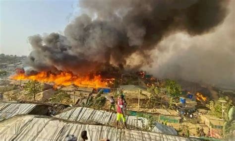 Fire Leaves 1200 Rohingya Homeless In Bangladesh Camps Pakistan Observer