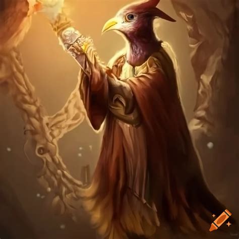 Noble Wizard Bird Person On Craiyon