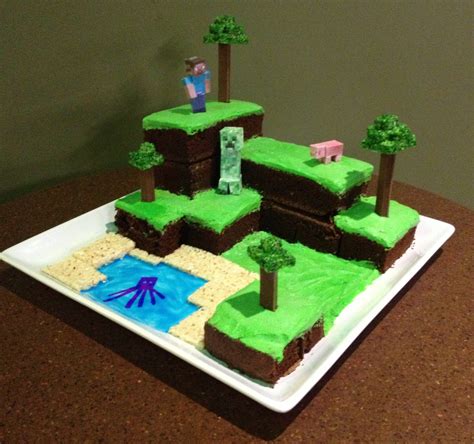 Diy Minecraft Cake Ideas Do It Yourself