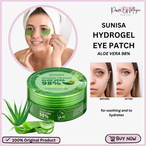 Authentic And Effective Collagen Skin Eye Pacth Mask Sunisa Aloe Vera